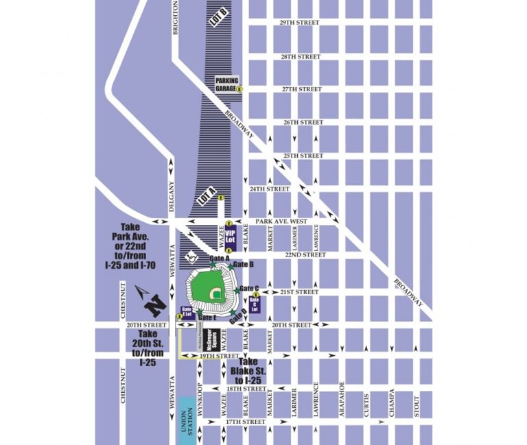 Find Coors Field Parking Lots, 2023 Rates & Top Nearby Options ...